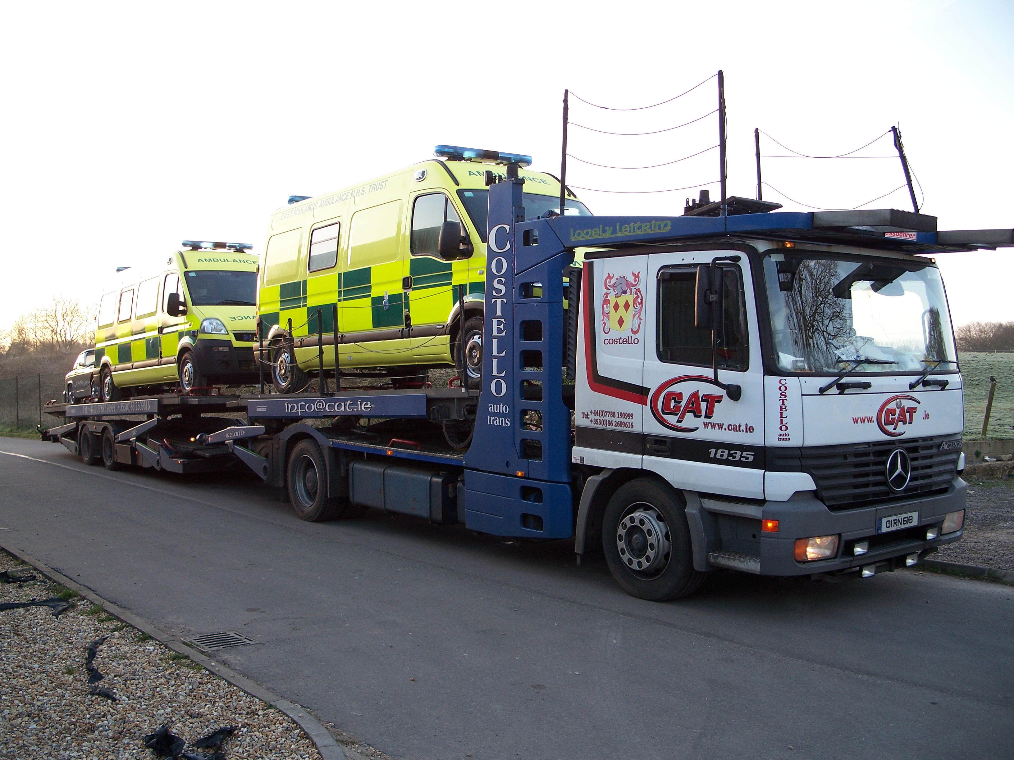 Costello Auto Trans | Car Transport Ireland and UK